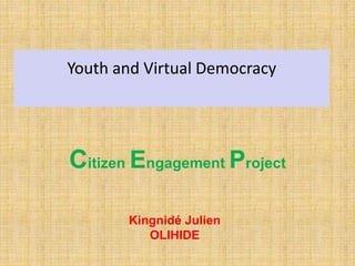 Youth and Virtual Democracy | PPT