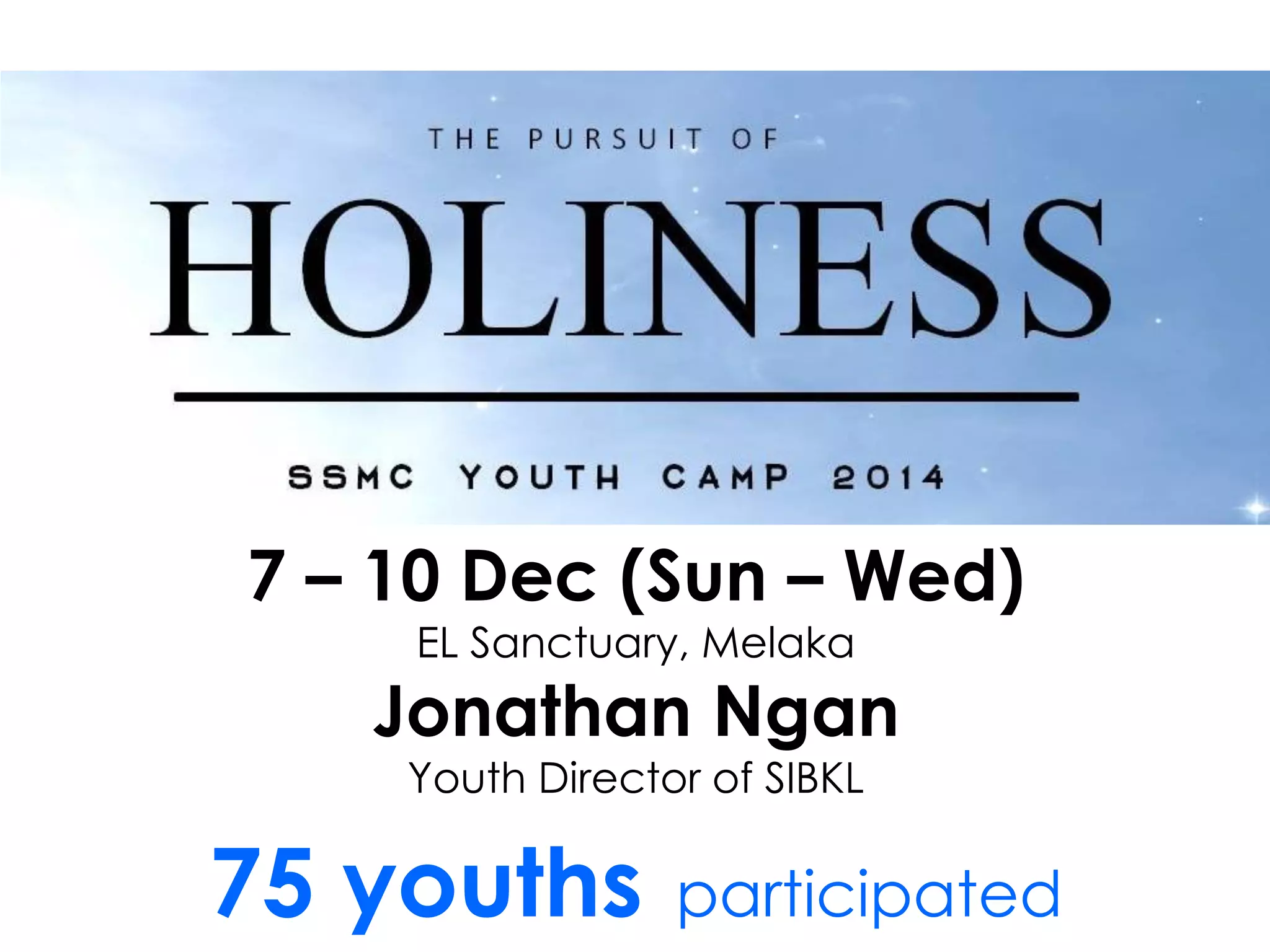 Youth camp intercession 7 dec2014 | PDF