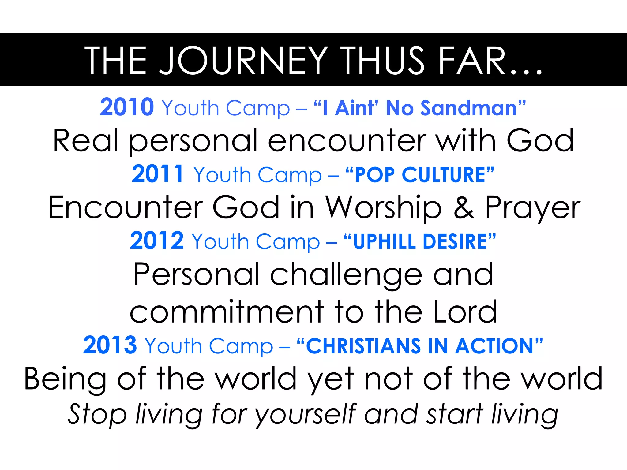 Youth camp intercession 7 dec2014 | PDF