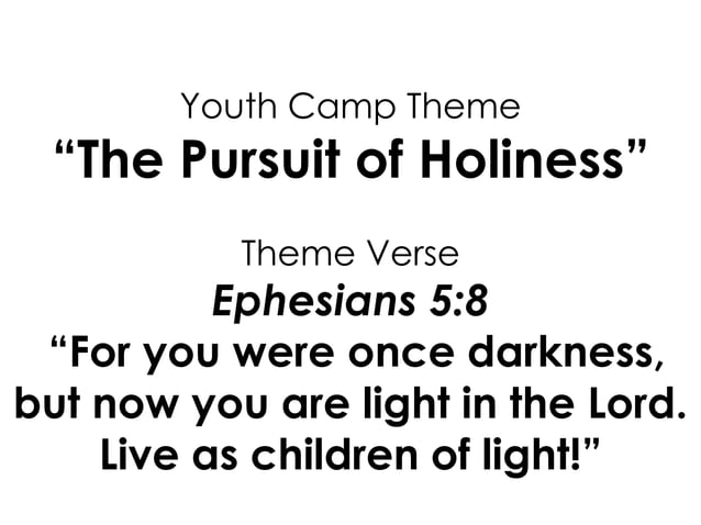 Youth camp intercession 7 dec2014 | PPT