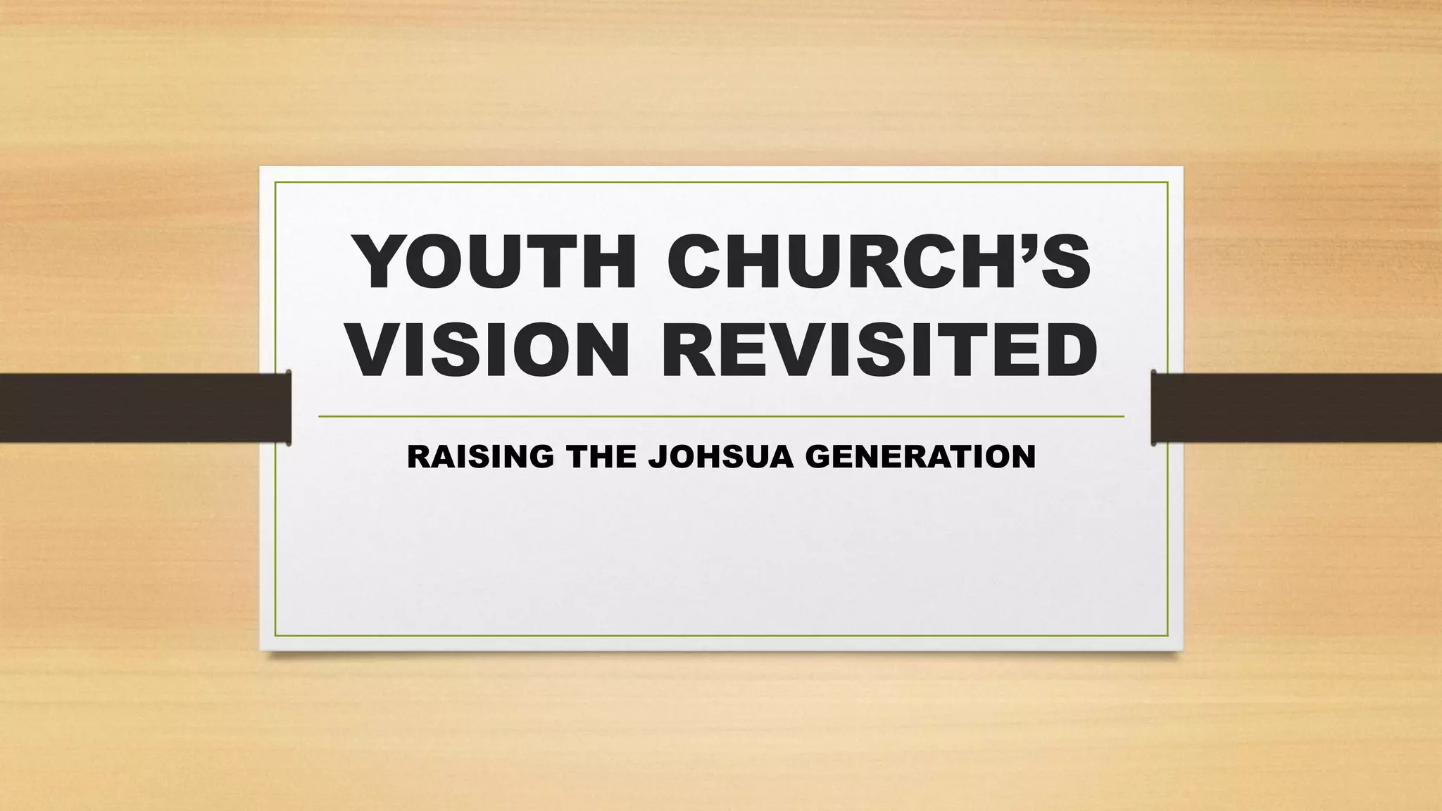 RAISING THE JOSHUA GENERATION | PDF | Christianity | Religion ...