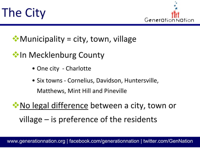 City of Charlotte Government | PPT