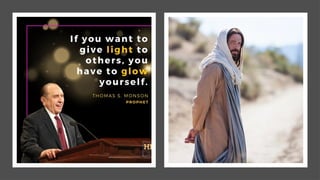 If You Want to give Light to others, you have to glow yourself | PPTX