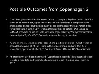 Youth at COP15 Climate Change Conference | PPT