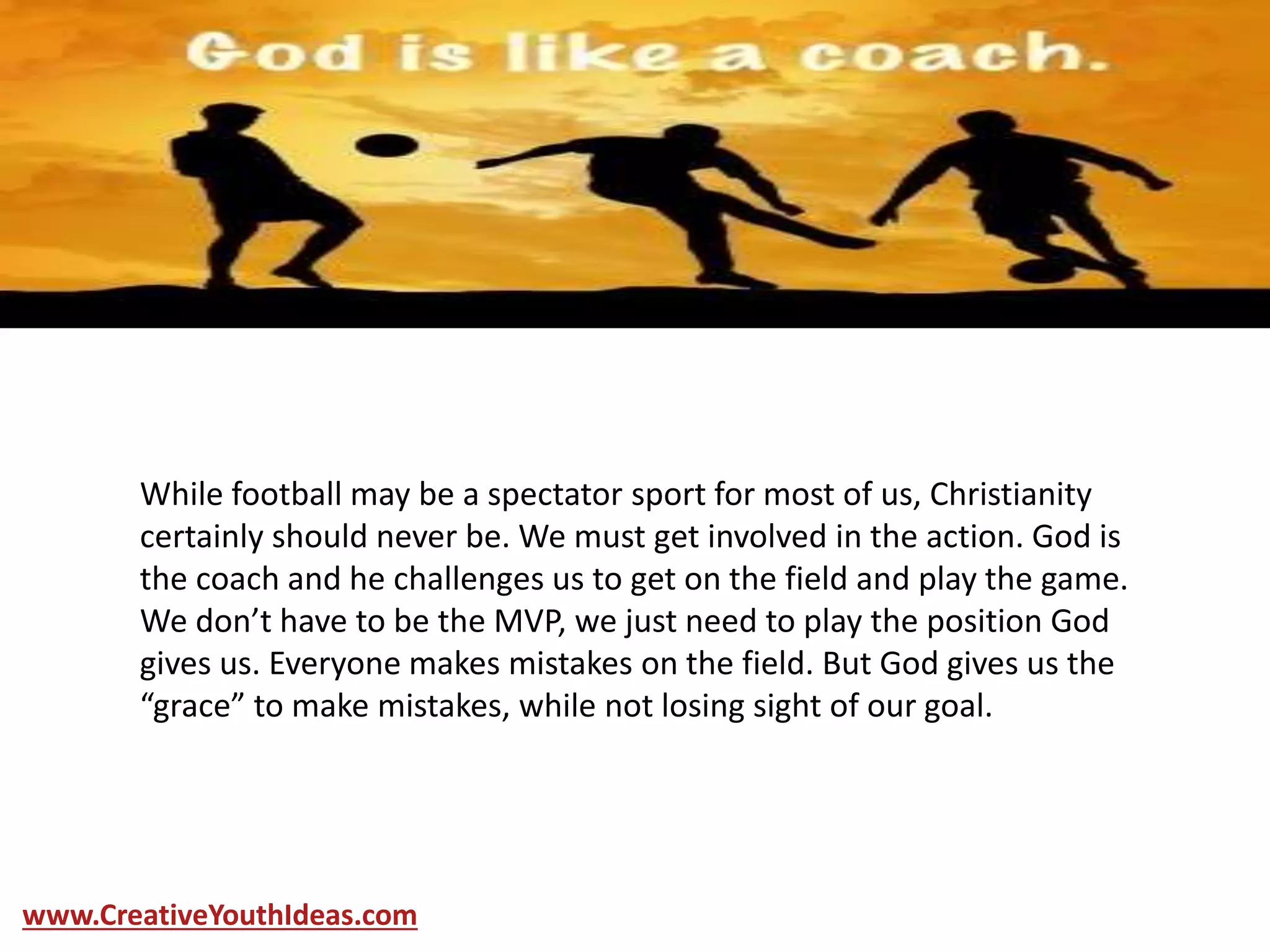 Youth Devotional - Spectator Sport? | PPTX