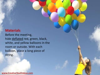 Youth Easter Ideas - Balloon Hunt | PPT