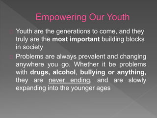 Youth empowerment: The Power of Mindset | PPTX