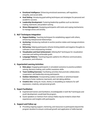 Bright Futures Youth Empowerment Program for Children | DOCX