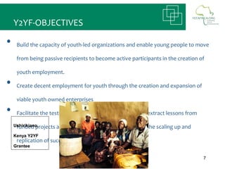 Youth Entrepreneurship Facility_Youth to Youth (Y2Y) Fund 2014_Learning ...