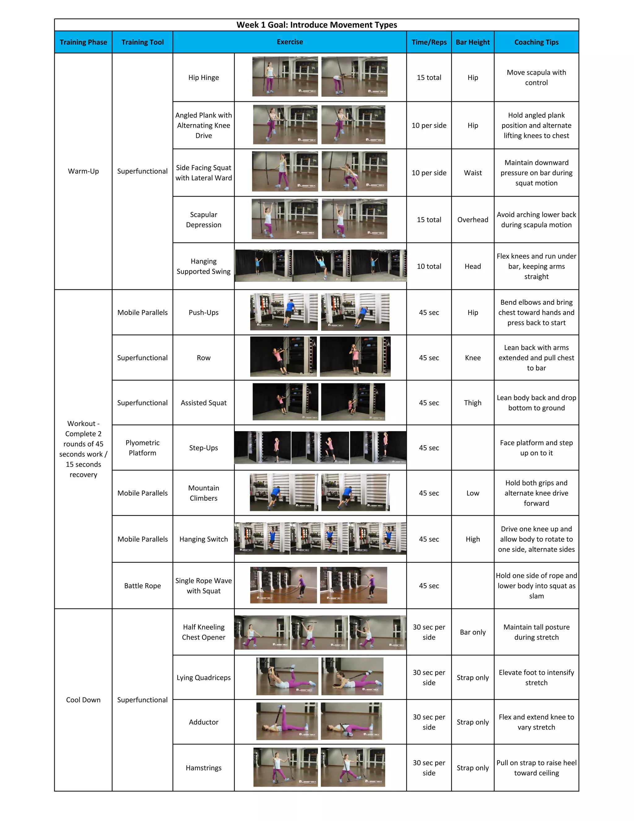 Youth fitness training | PDF
