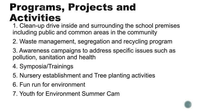 Youth for Environment in Schools Organization (YES-O.pptx