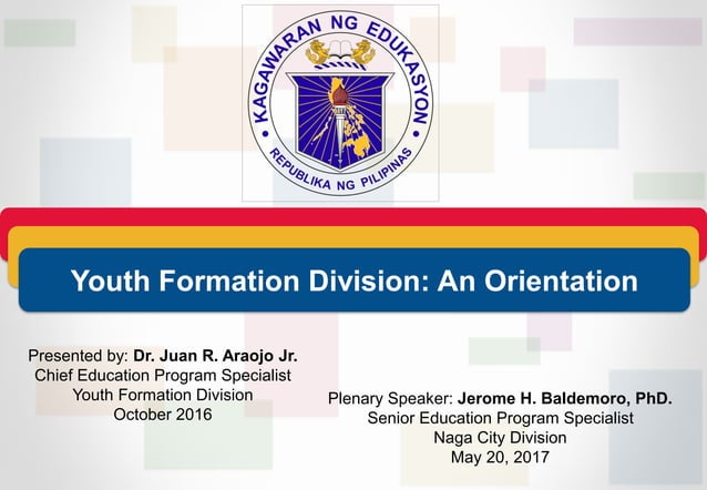 Youth Formation Division: An Orientation | PDF