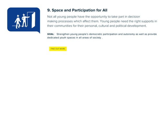 The European Youth Goals | PPT