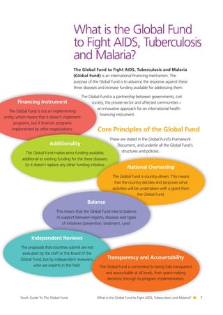 Youth guide to the gobal fund | PDF