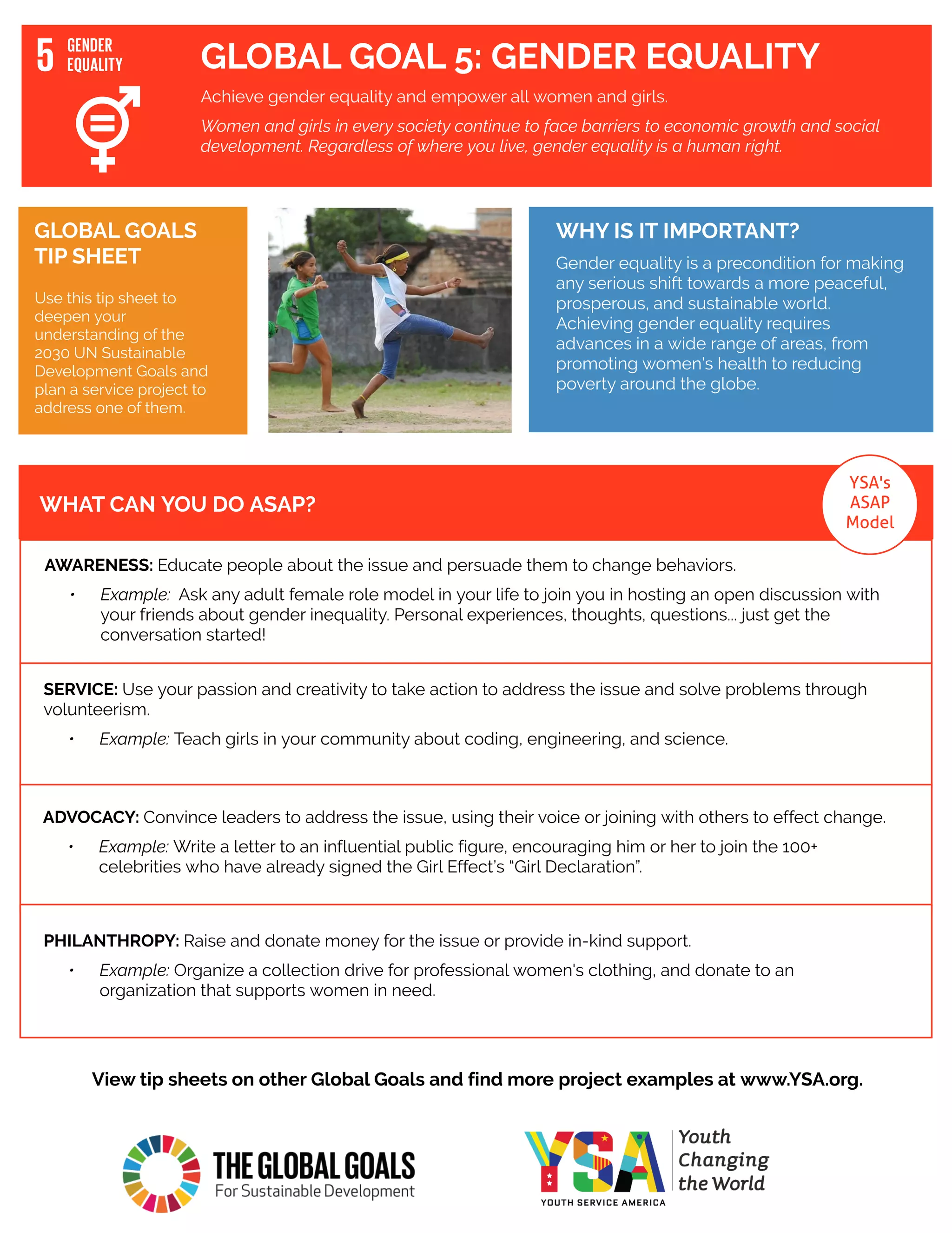 YSA's Youth Guide to the Global Goals | PDF