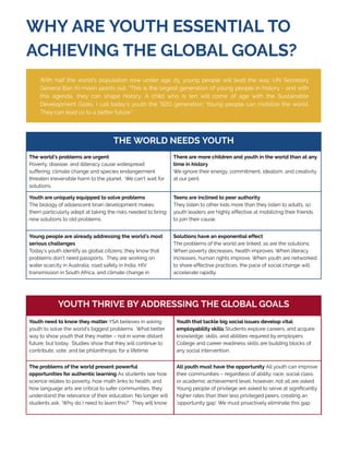 YSA's Youth Guide to the Global Goals | PDF