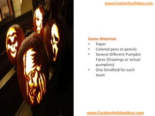 Youth Icebreakers - Pumpkin Picasso | PPTX