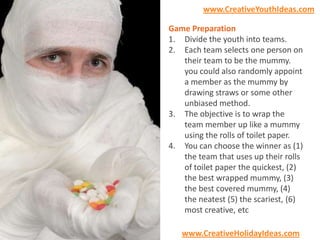 Youth Icebreakers - The Mummy | PPTX