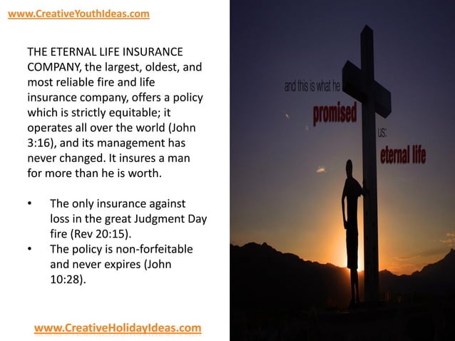 Youth Ideas - Eternal Life Insurance | PDF