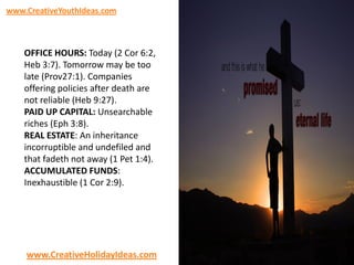 Youth Ideas - Eternal Life Insurance | PDF