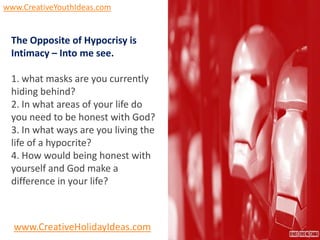 Youth Ideas: Masks | PPTX