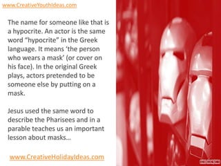 Youth Ideas: Masks | PPTX