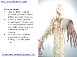 Youth Ideas: The Mummy | PPTX