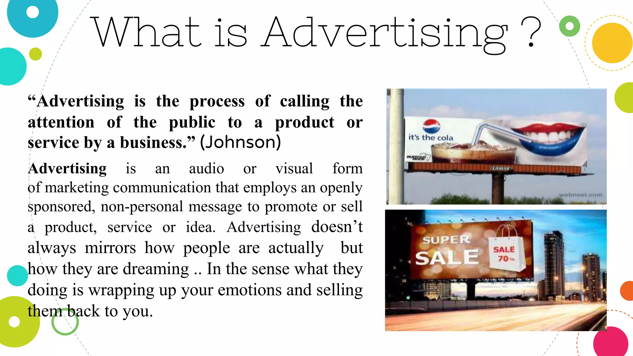 Youth Representation in advertisement | PPTX