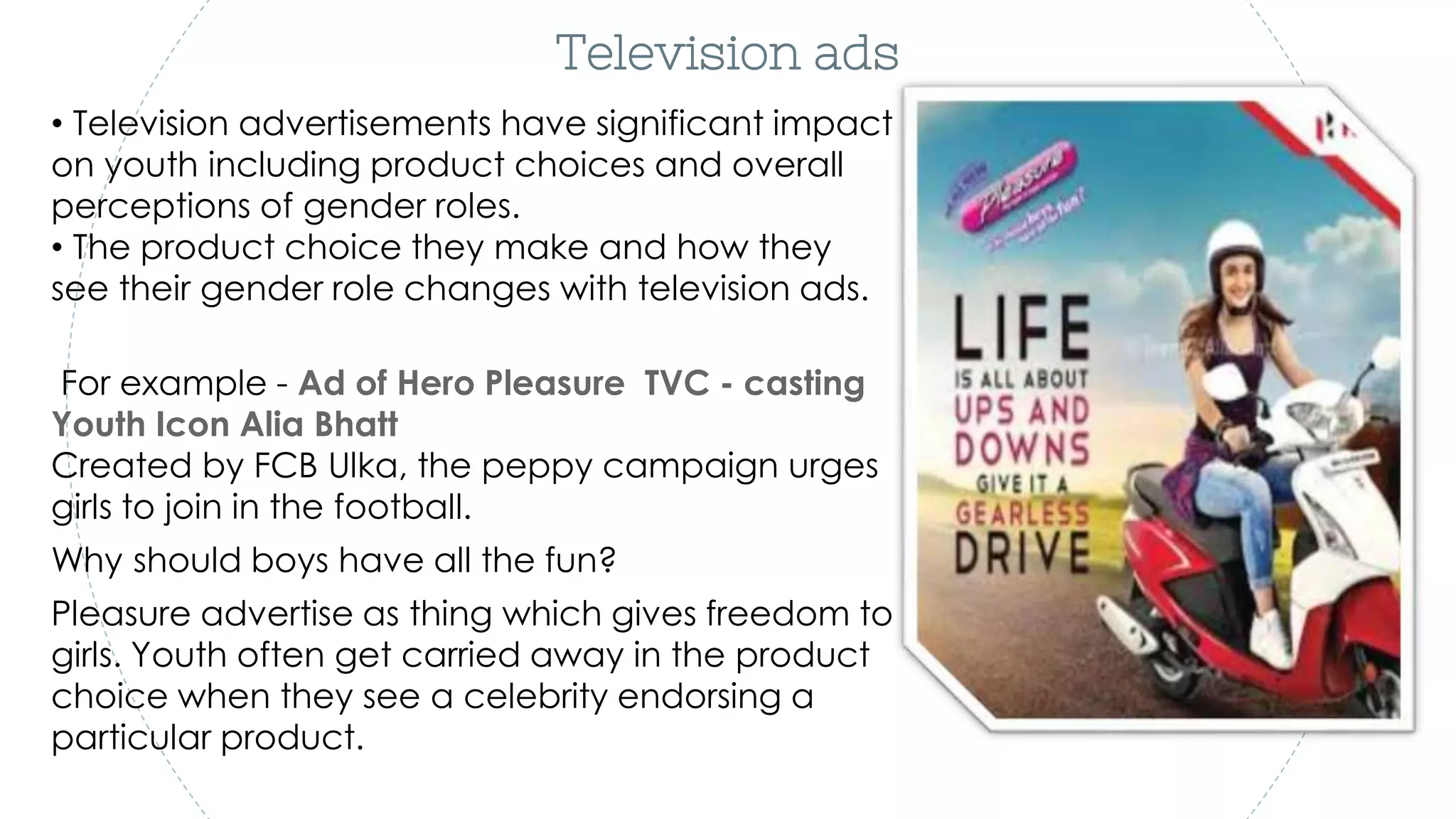 Youth Representation in advertisement | PPTX