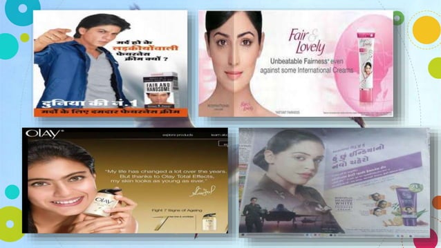 Youth Representation in advertisement | PPTX | Skin and Dermatology ...