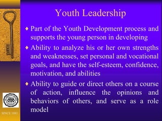 Dr.C.Muthuraja's Presentation on 'Youth Leadership | PPT