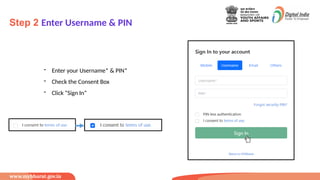 YOUTH Login Process (Mobile no., Username & Email) (2).pptx