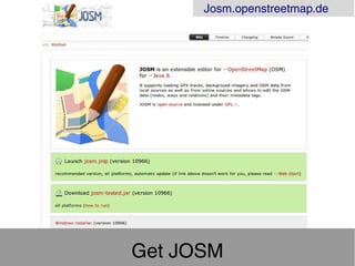 JOSM 101 - UCC YouthMappers | PPT
