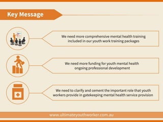 Youth mental health gatekeeper training | PPTX