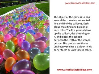 Youth Ministry - Balloon Hunt | PPT