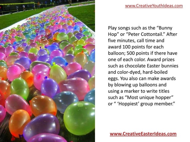 Youth Ministry - Balloon Hunt | PPT