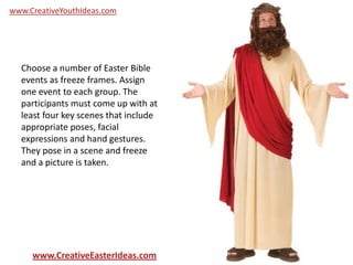 Youth Ministry - Easter Freeze Frames | PPTX