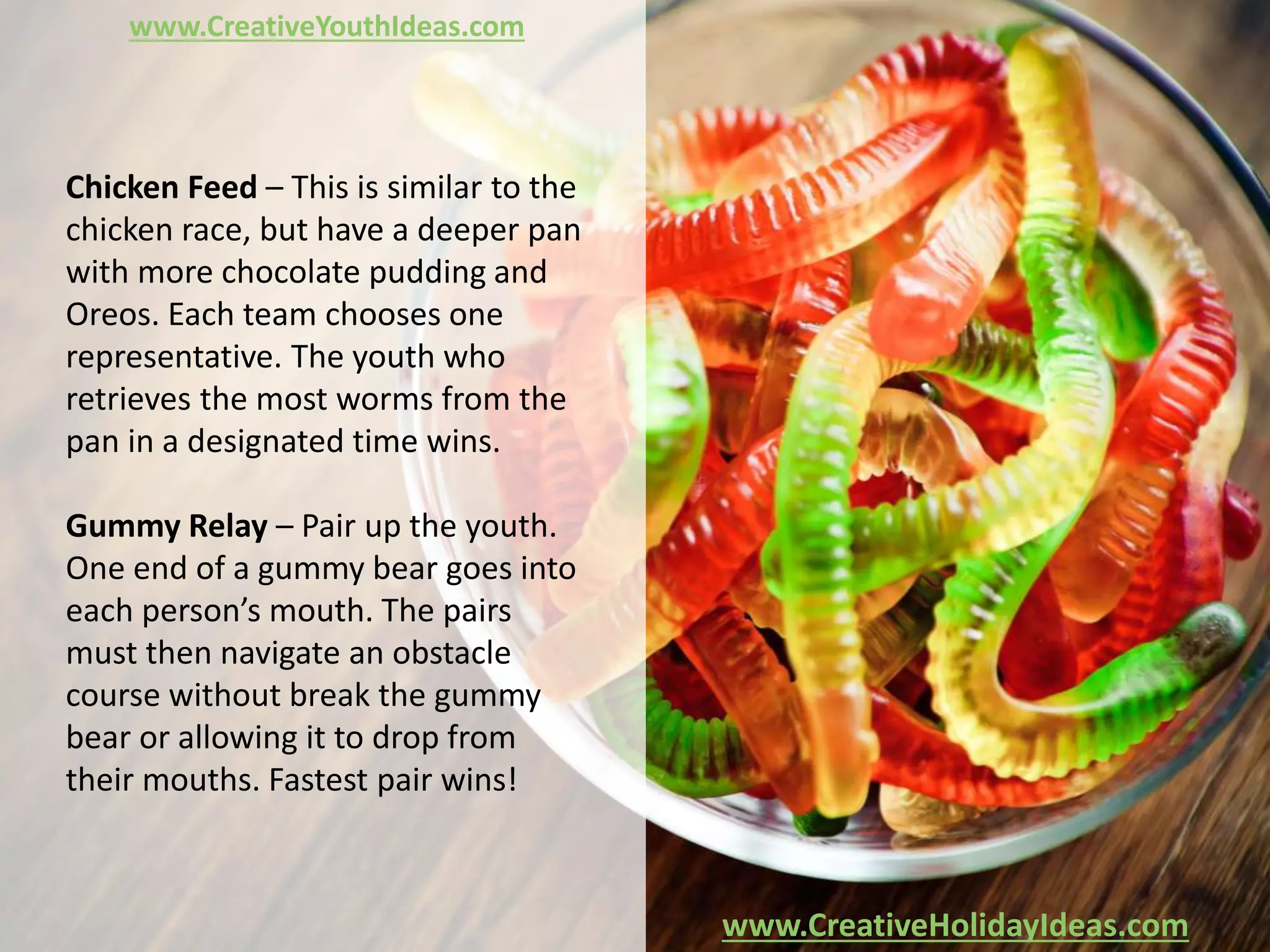 Youth Ministry Object Lesson - Gummy Worm Discipleship | PPTX