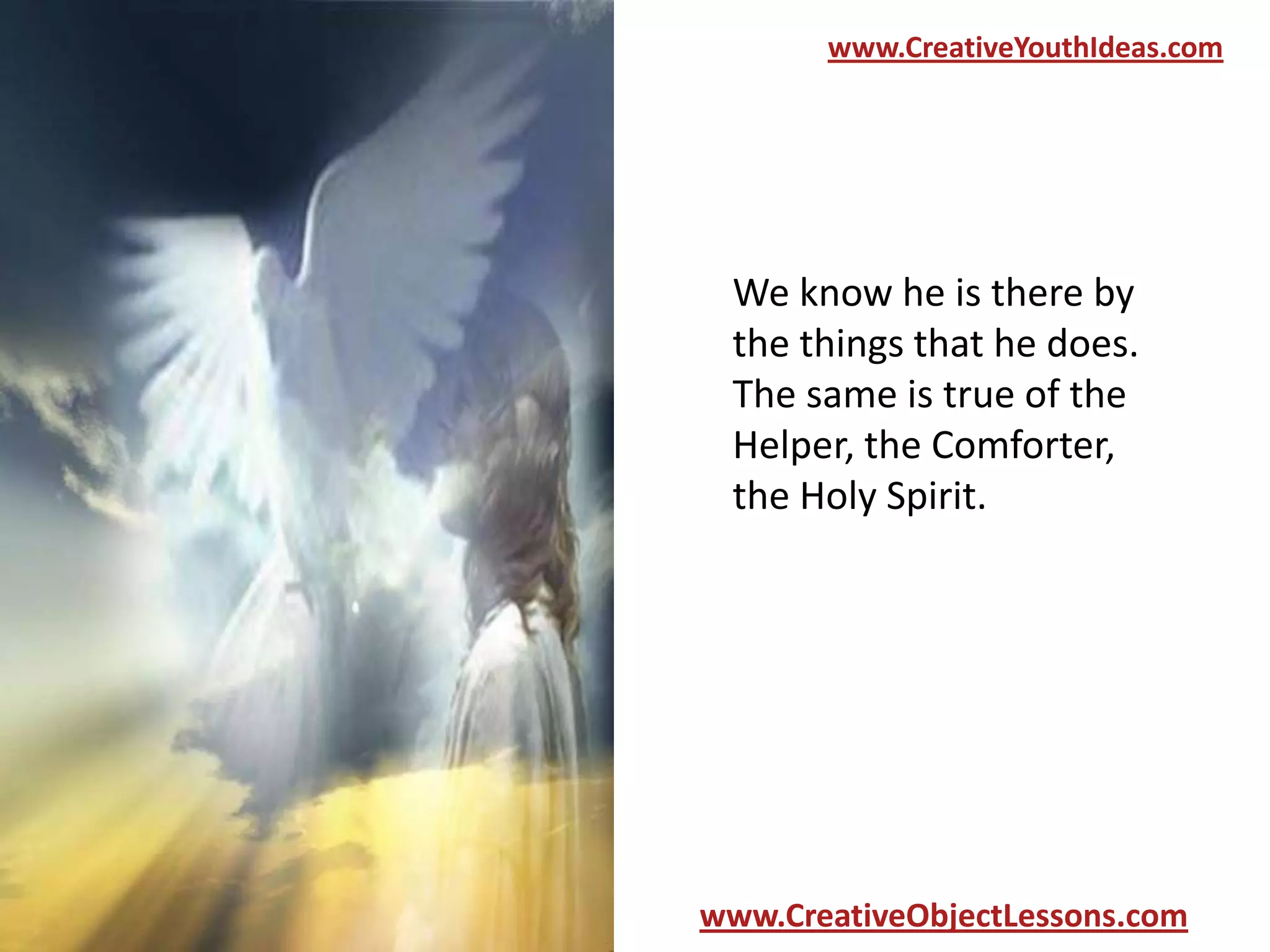 Youth Ministry Object Lesson - Invisible Helper | PPTX