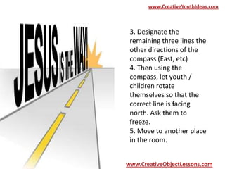 Youth Ministry Object Lesson - Jesus Is the Way | PPTX
