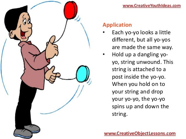 Youth Ministry Object Lesson - Yo-Yo’s