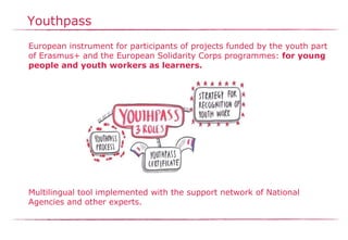 Presentation of Youthpass certificate - Erasmus program | PPTX