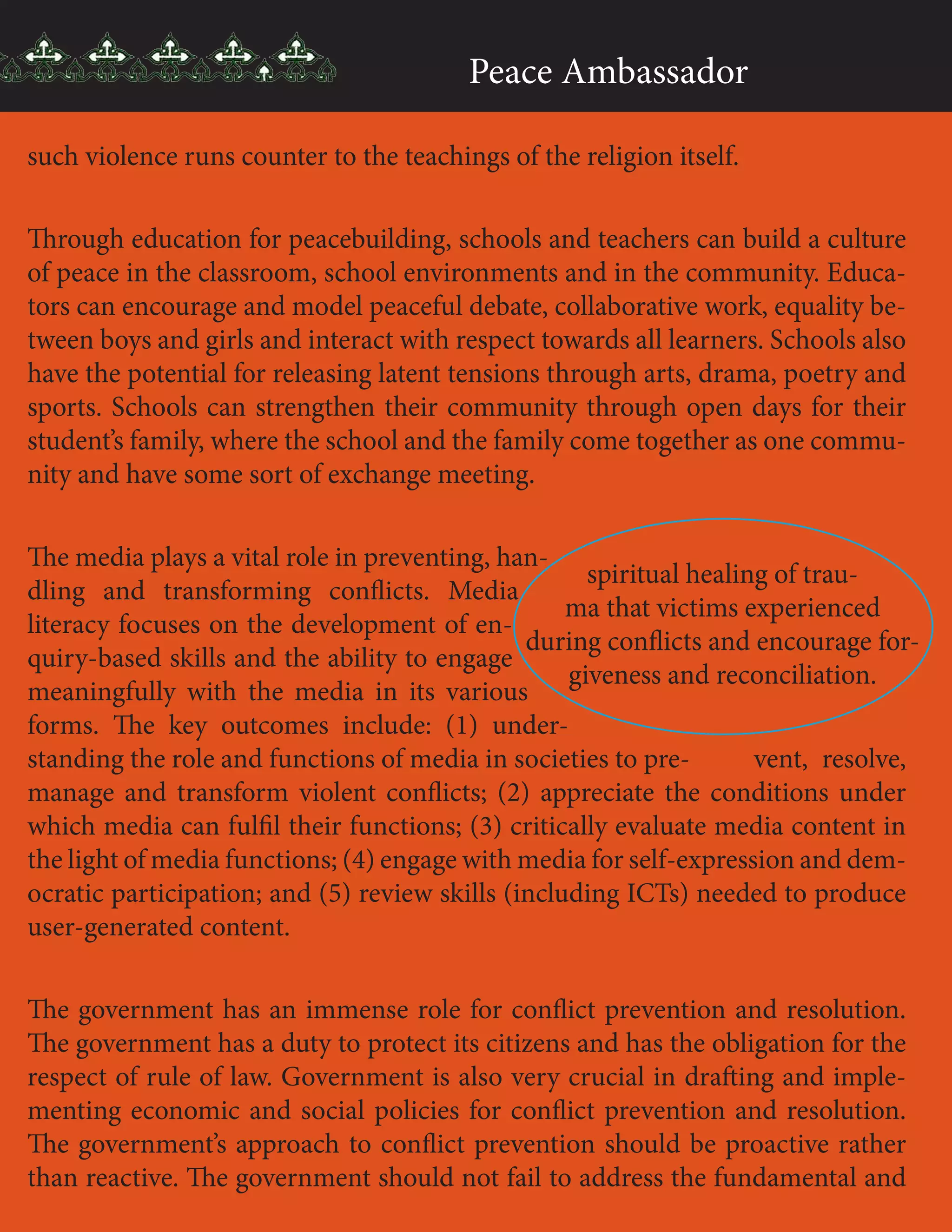 Ethiopian Youth Peace Ambassador | PDF | Education