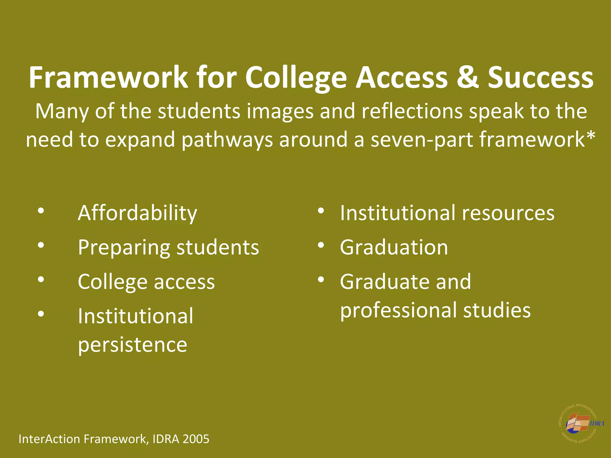 Youth picture pathways to graduation 2012 idra | PPT