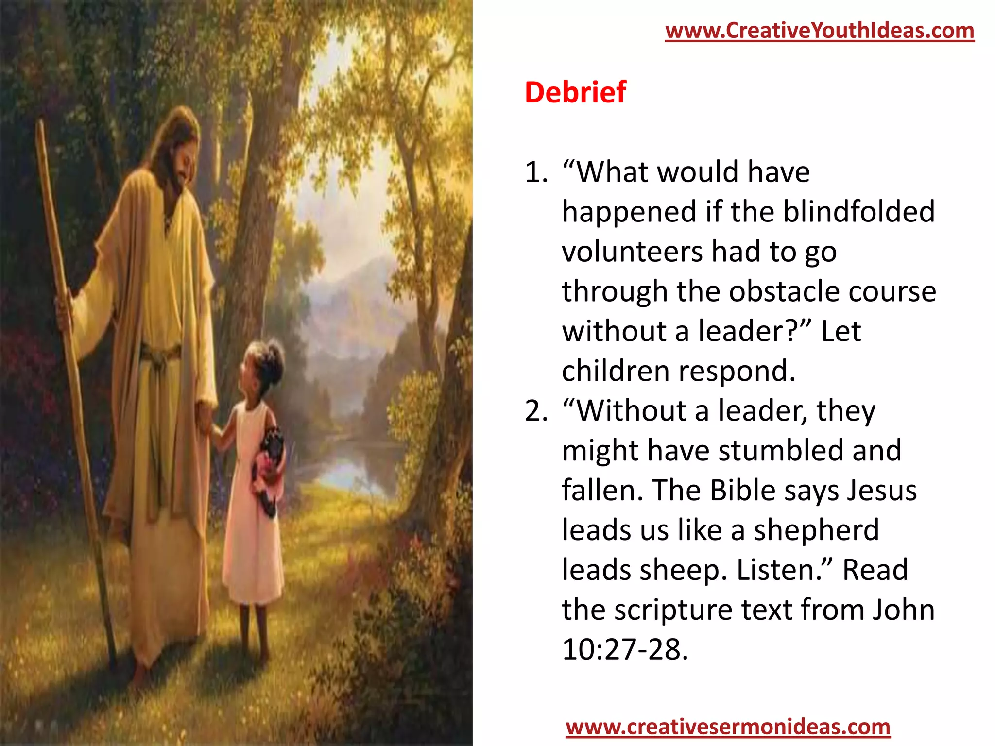 Youth Sermons - Jesus Lead Us | PPT