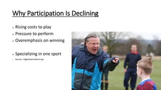 Youth sports participation | PPTX