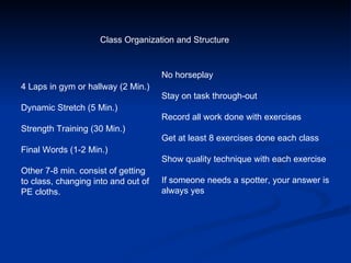 Youth Strength Training | PPT