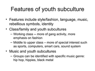 Youth Subculture | PPT
