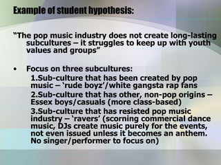 Youth&subcultures | PPT