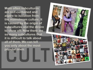 Youth subcultures | PPT